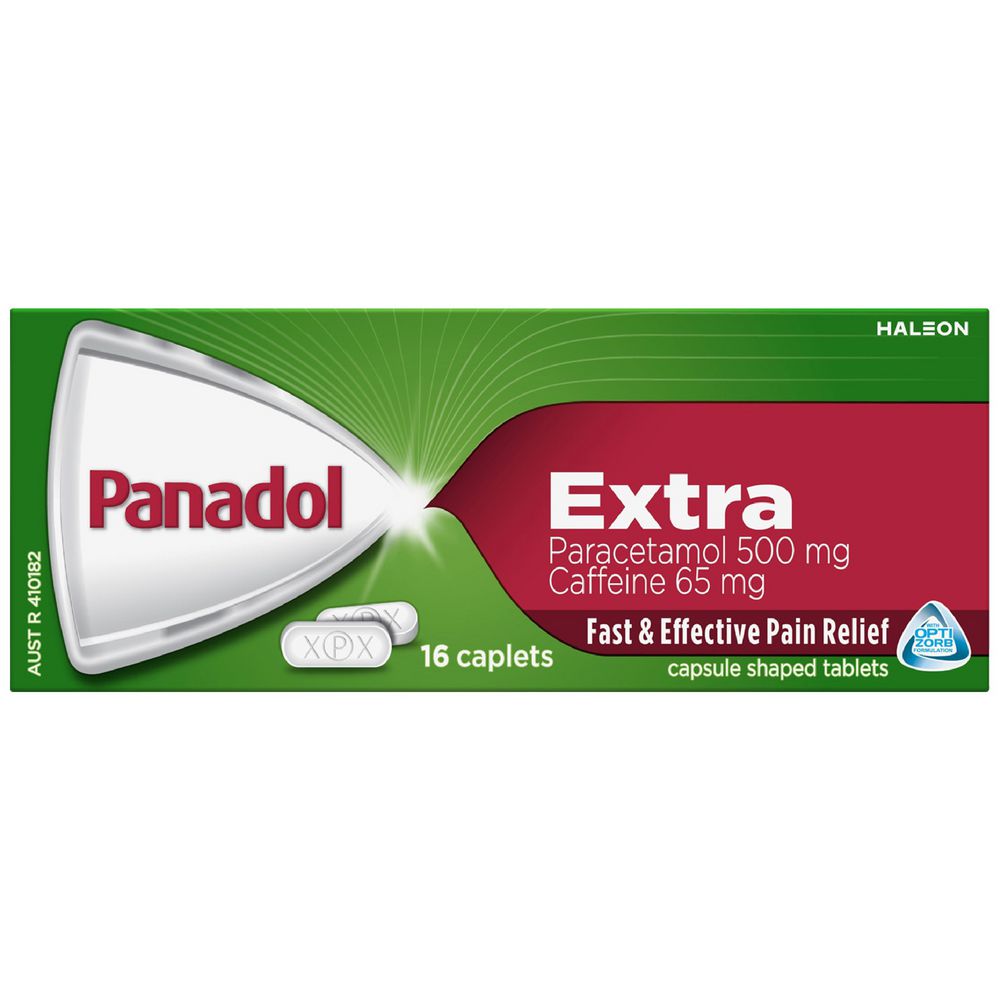 PANADOL EXTRA 16 CAPLETS – Adam's Pharmaceutical Services