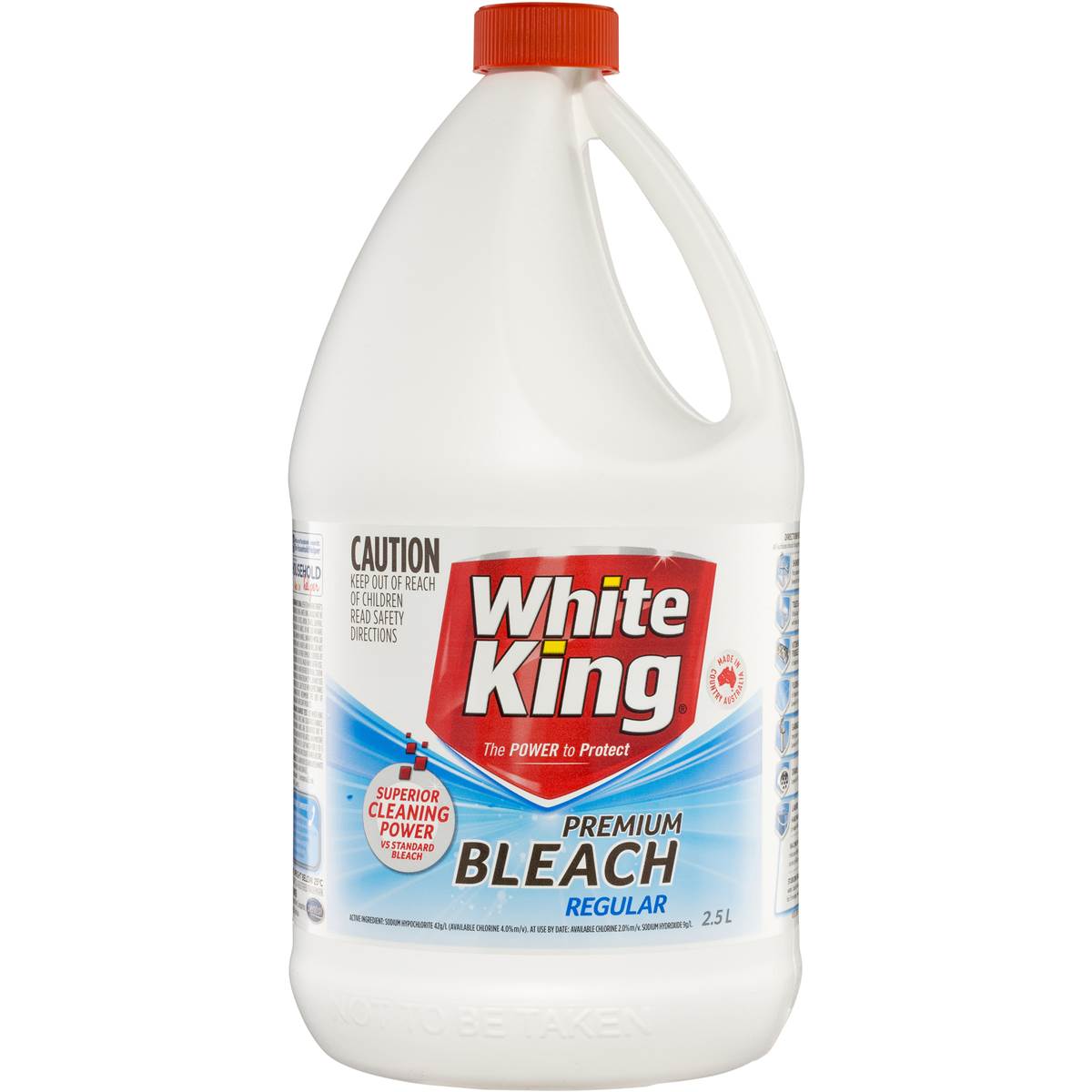 WHITE KING PREMIUM BLEACH REGULAR 2.5Ltr – Adam's Pharmaceutical Services