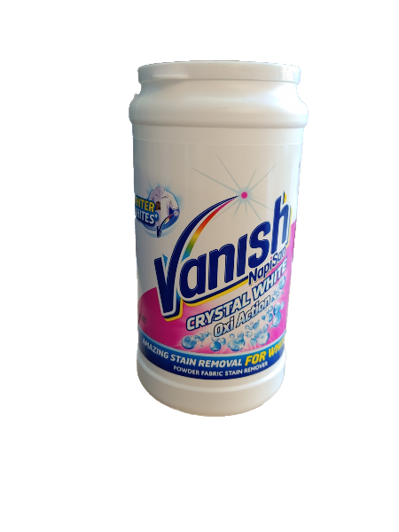 VANISH CRYSTAL WHITE DETERGENT POWDER 1KG – Adam's Pharmaceutical Services