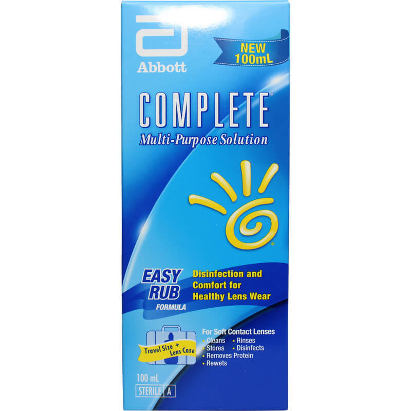 COMPLETE MULTI-PURPOSE SOLUTION 100ML – Adam's Pharmaceutical Services