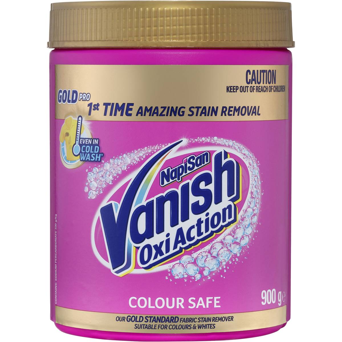VANISH COLOUR SAFE GOLD PRO POWDER 900G – Adam's Pharmaceutical Services