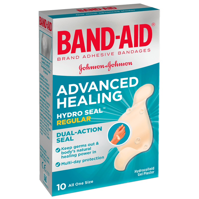 BAND-AID ADVANCED HEALING REGULAR 10 STRIPS – Adam's Pharmaceutical ...