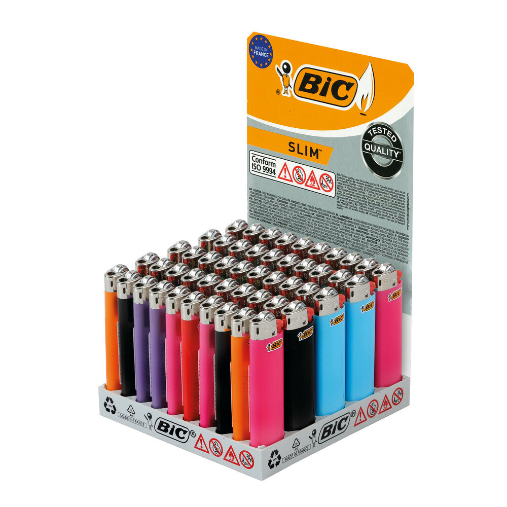 BIC SLIM 50 LIGHTERS – Adam's Pharmaceutical Services